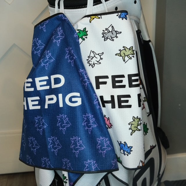 Towel - Dancing Pigs – Gearhart Golf Links